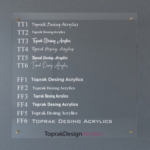 Personalized Acrylic Business Logo Sign, Office Door Wall Hangings ...