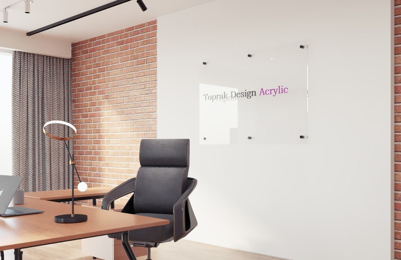 Personalized Acrylic Business Logo Sign Office Door Wall - Etsy