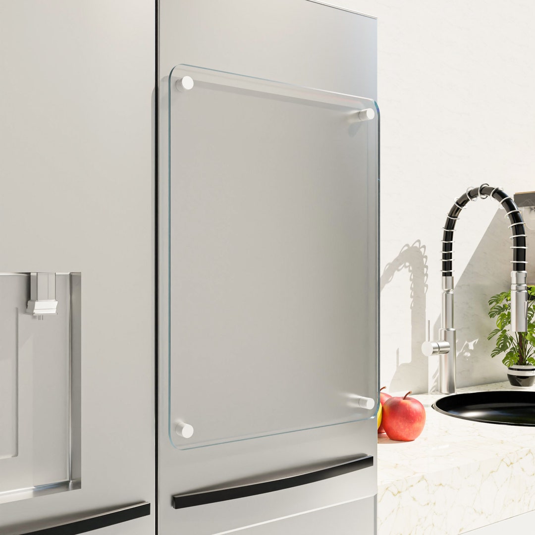 Magnetic Blank Acrylic Dry Erase Board | Clear Magnetic Calendar 2025 ...