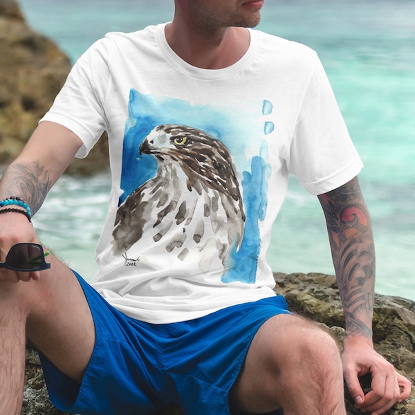 Hawk T Shirt - Etsy