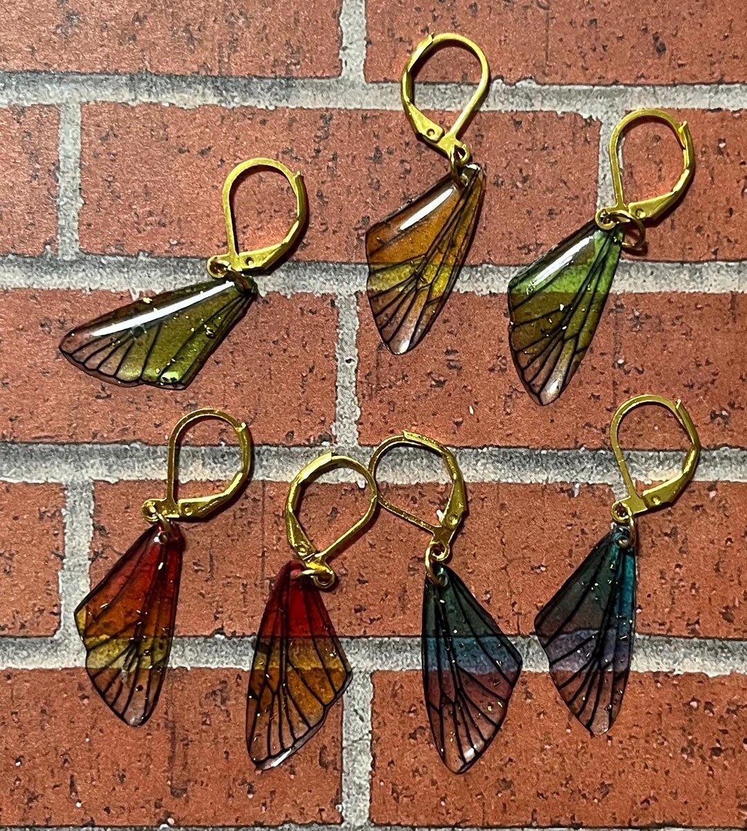Butterfly Wing Stitch Marker - Etsy