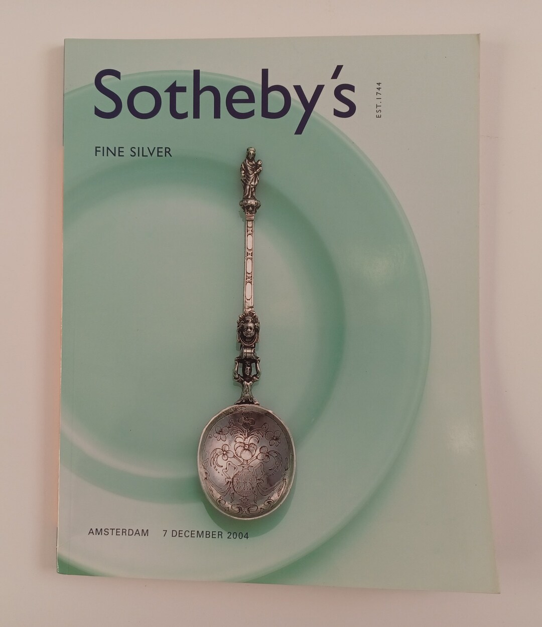 Sotheby's Fine Silver Auction Catalog Amsterdam December 2004 - Etsy