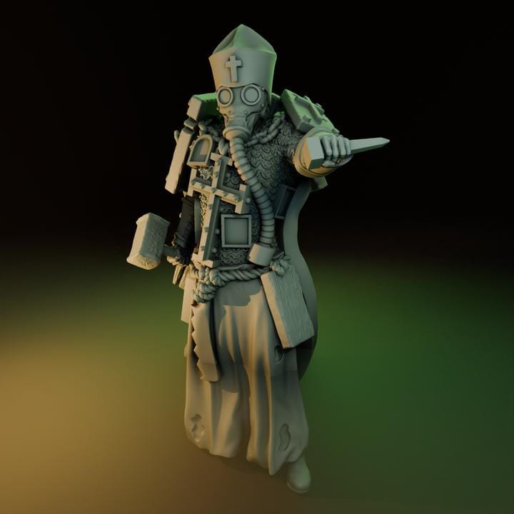 Afflicted Trench Warriors by 42 Studio Miniatures Suitable for Sci-fi ...