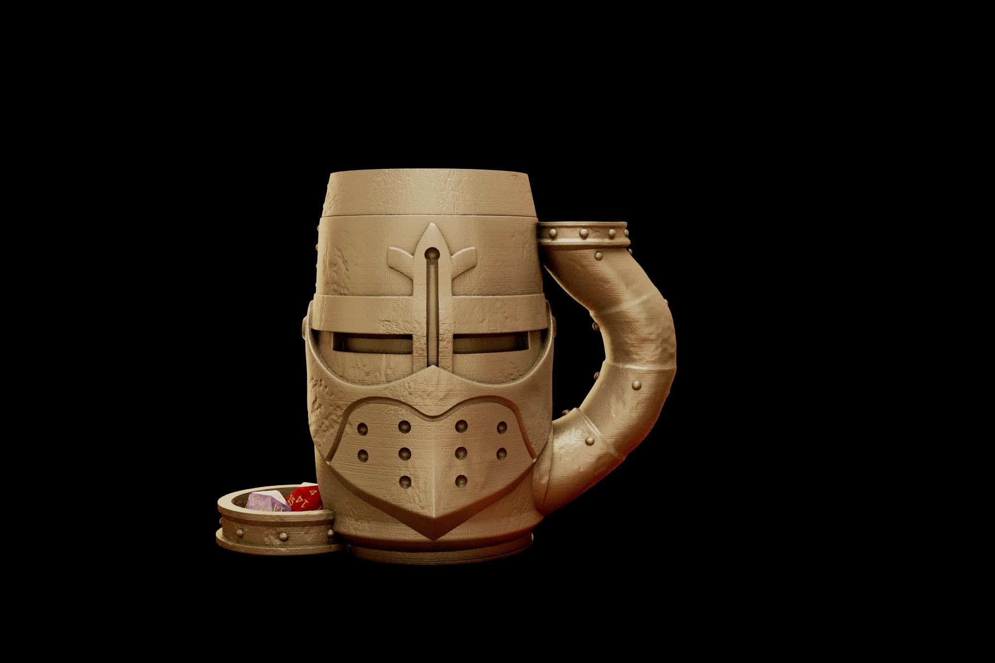 Medieval Styled Tankard Dice Towers, Storage Container, Drinks Holder ...