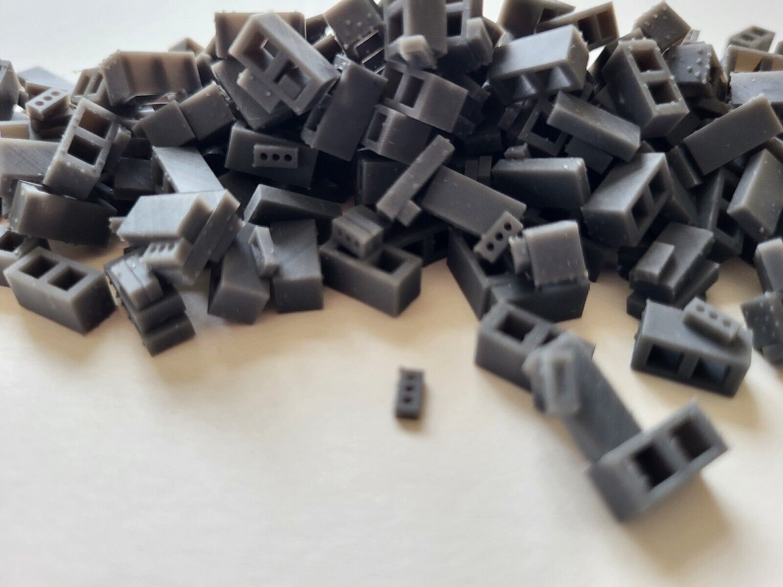 650 X 1/56 Scale Bricks & Blocks Scatter Terrain Rubble Wargaming Bolt ...