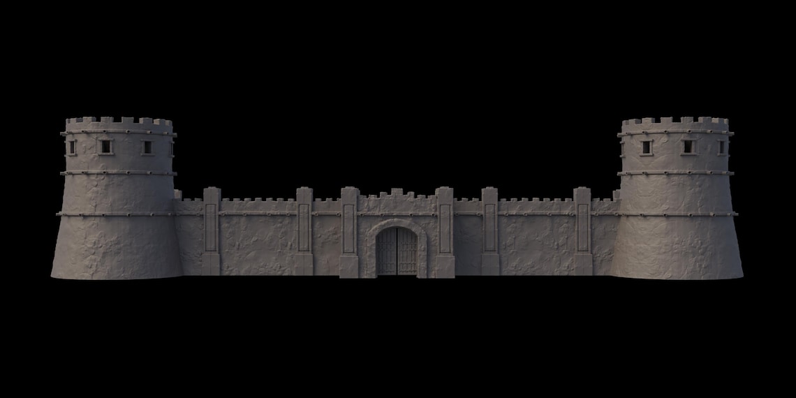 28mm Desert Fort: 3D Printed Wargaming Terrain - Etsy
