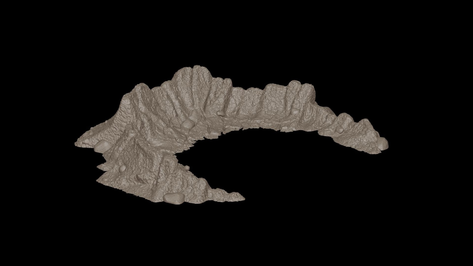 Blast Craters - Pack of 7 - 28mm Impact Craters Scatter Terrain Scenery ...