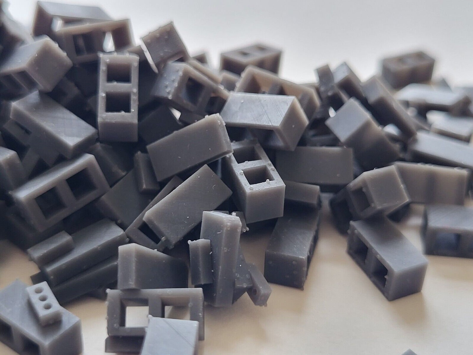 650 X 1/56 Scale Bricks & Blocks Scatter Terrain Rubble Wargaming Bolt ...