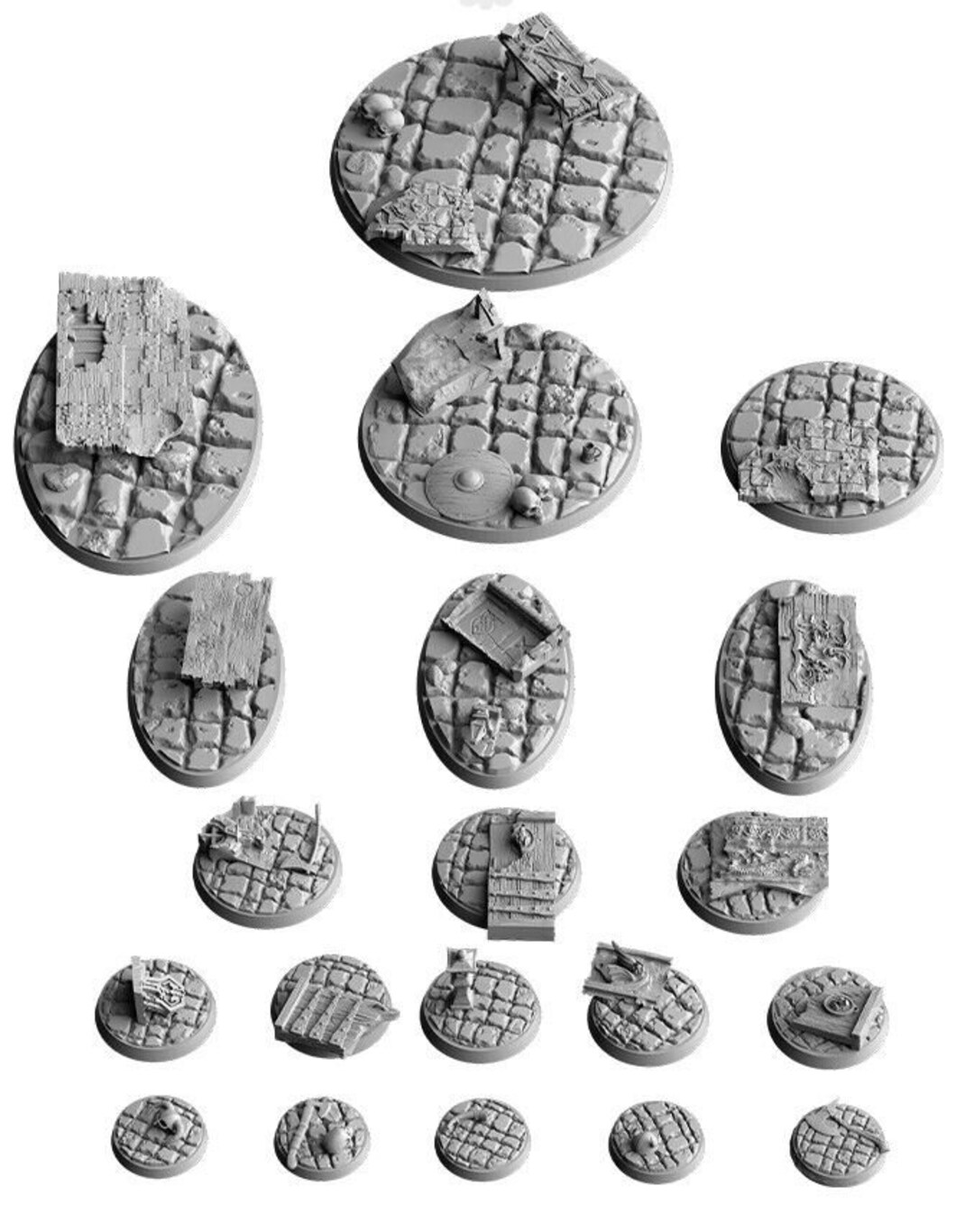 Castle / Court Yard Base Toppers for & Fantasy Wargaming and Dnd - Free ...