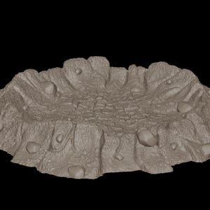 Blast Craters - Pack of 7 - 28mm Impact Craters Scatter Terrain Scenery ...