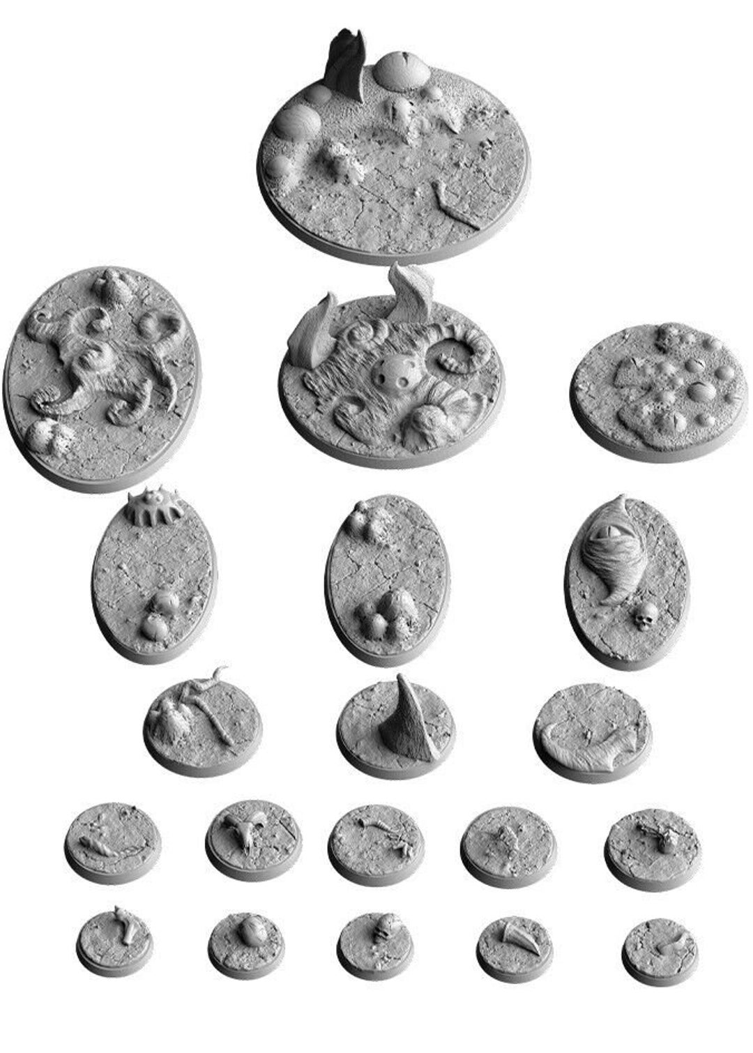 Alien World Base Toppers for Sci-fi & Fantasy Wargaming and Dnd - Free ...