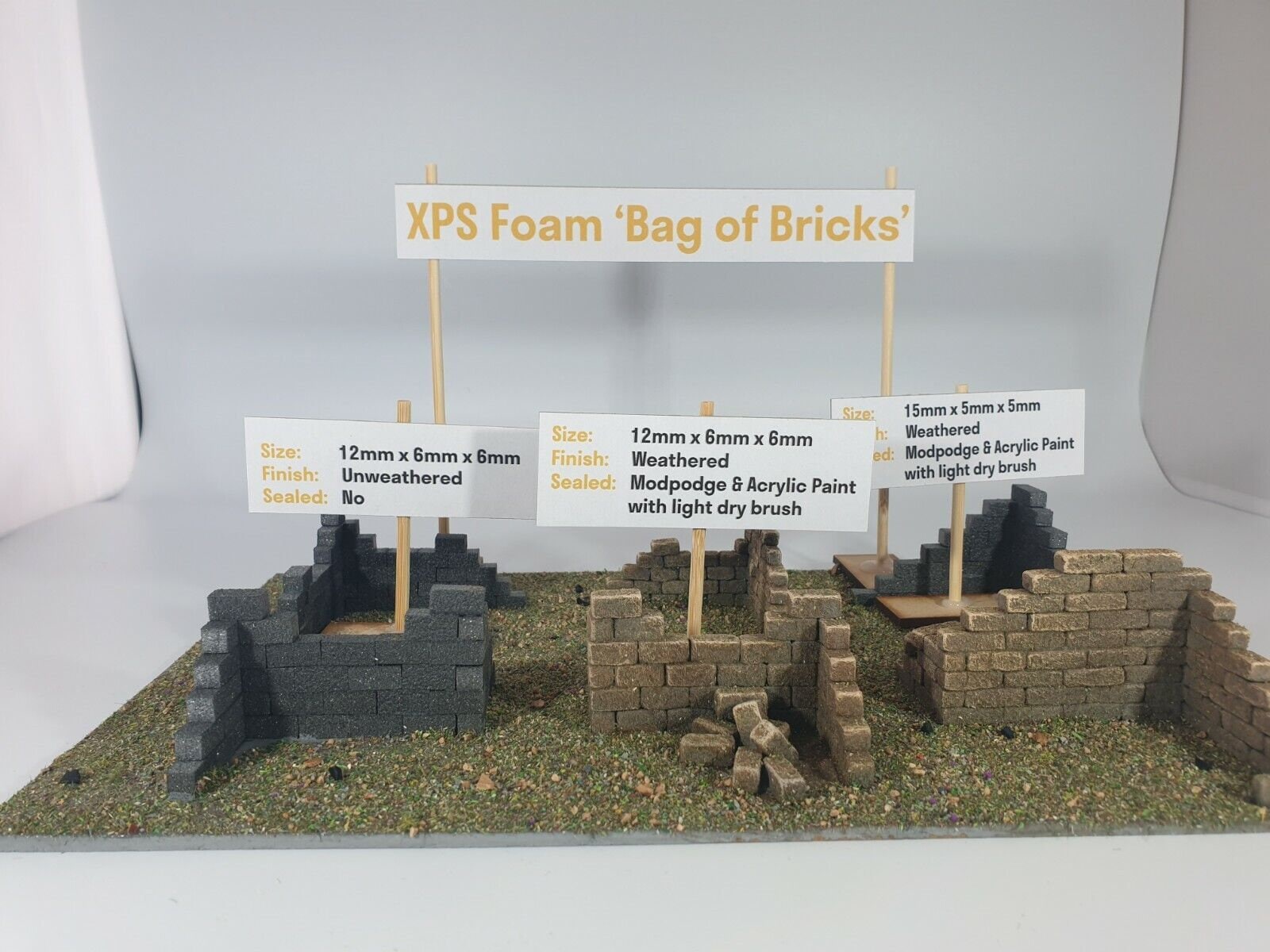XPS Foam Tiles for Wargaming and Crafting - WARHAMMER/D&D - Terrain ...