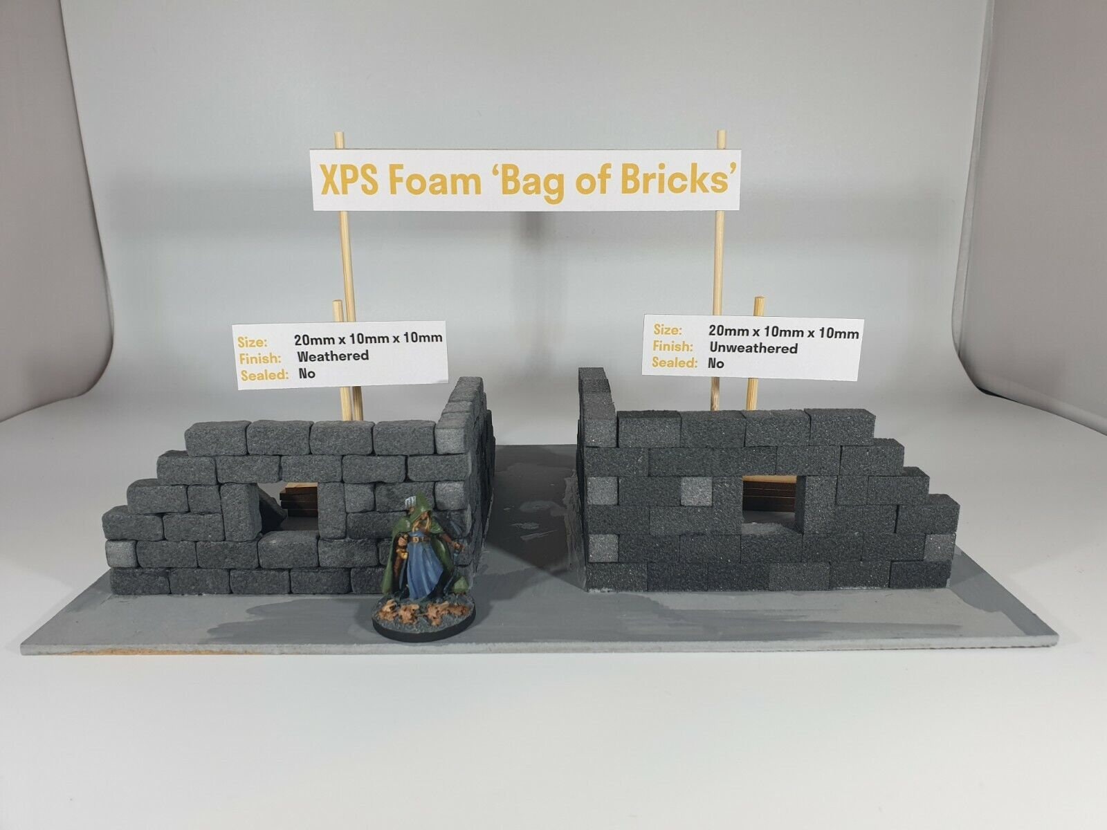 XPS Foam Bricks for Wargaming and Crafting - WARHAMMER/D&D - Terrain ...