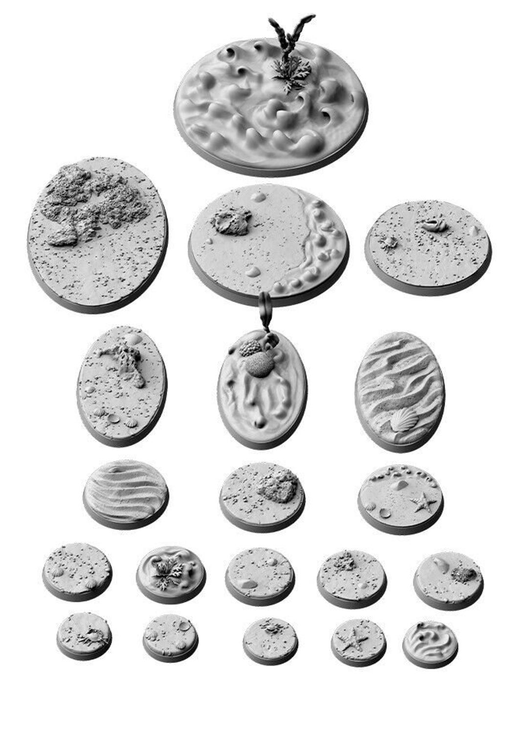 Beach Base Toppers for Sci-fi & Fantasy Wargaming and Dnd - Free ...
