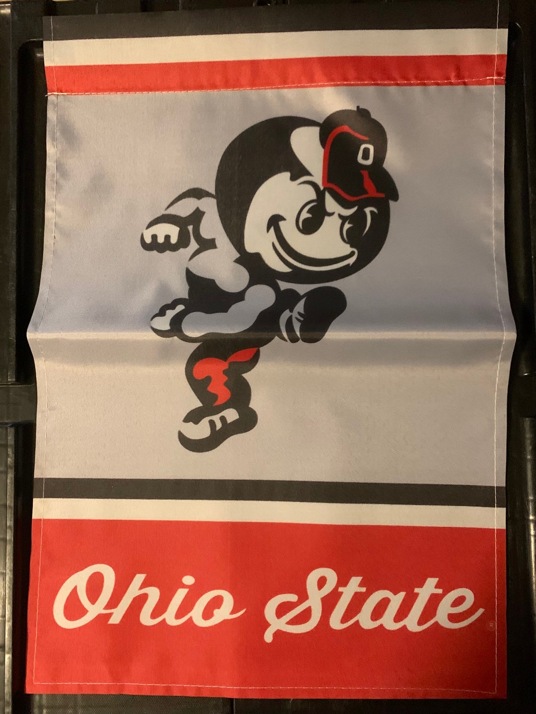Retro Ohio State Buckeyes Garden Flag - Etsy