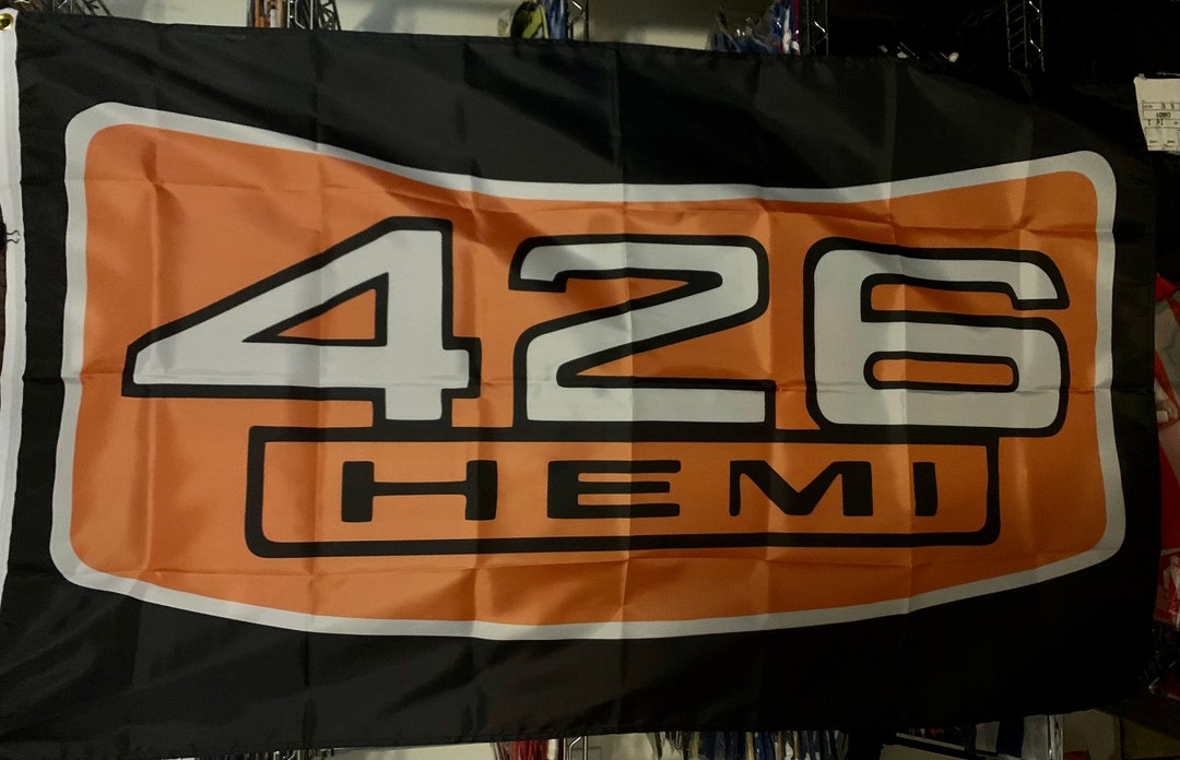 Hemi 426 Classic Car Banner - Etsy