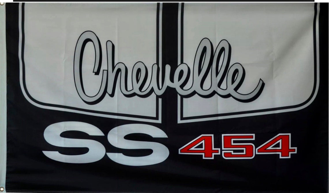 Chevelle SS 454 Classic Car Banner - Etsy