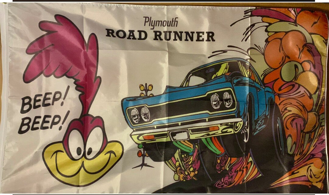 Plymouth Roadrunner Classic Car Banner - Etsy