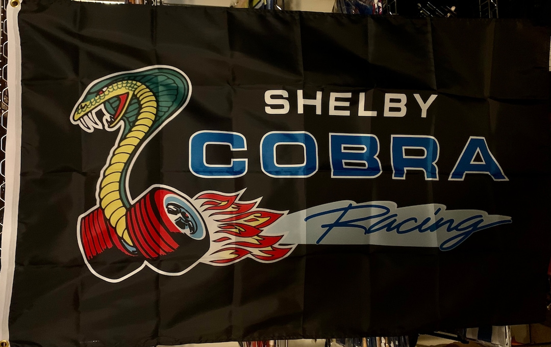 Shelby Cobra Racing Banner - Etsy