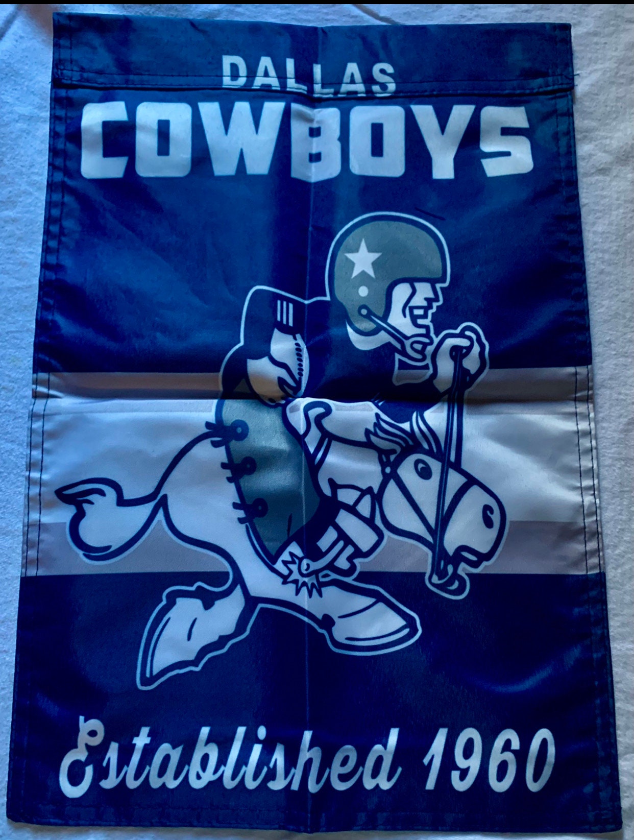 Retro Dallas Cowboys Garden Flag - Etsy
