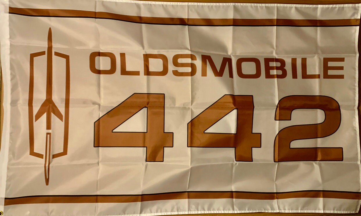442 Oldsmobile Classic Car Banner - Etsy