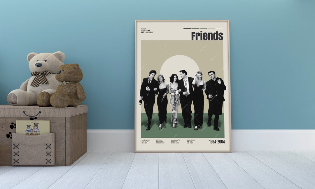 Friends TV Show Poster Retro Movie Poster Vintage Poster Retro - Etsy