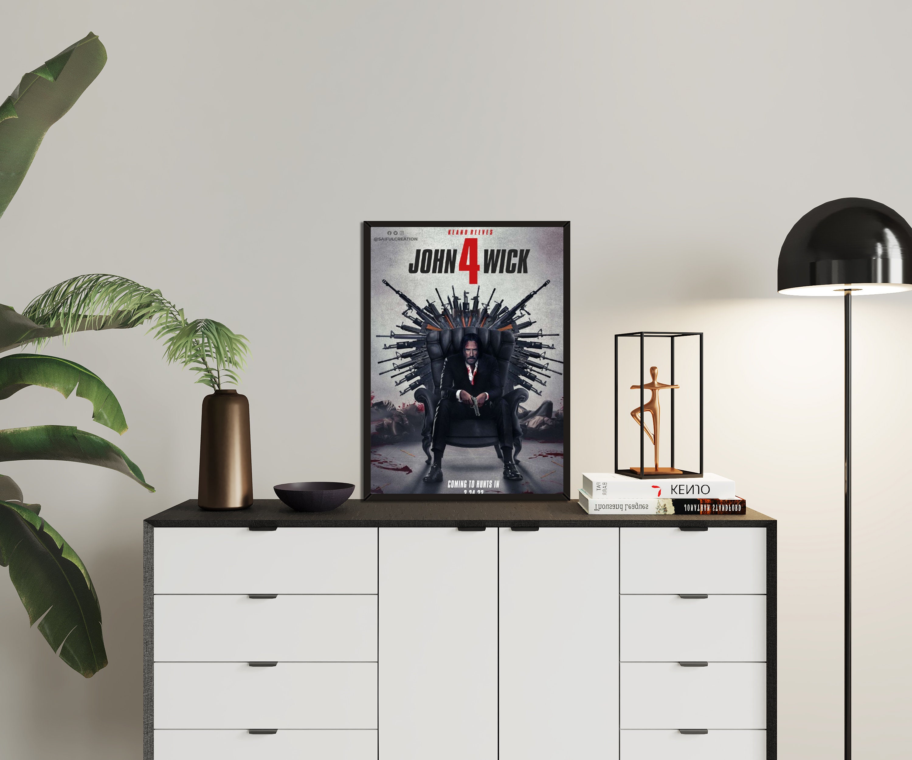 John Wick Chapter 4 2023 Movie Posters sold by Isabel Oliveira | SKU ...