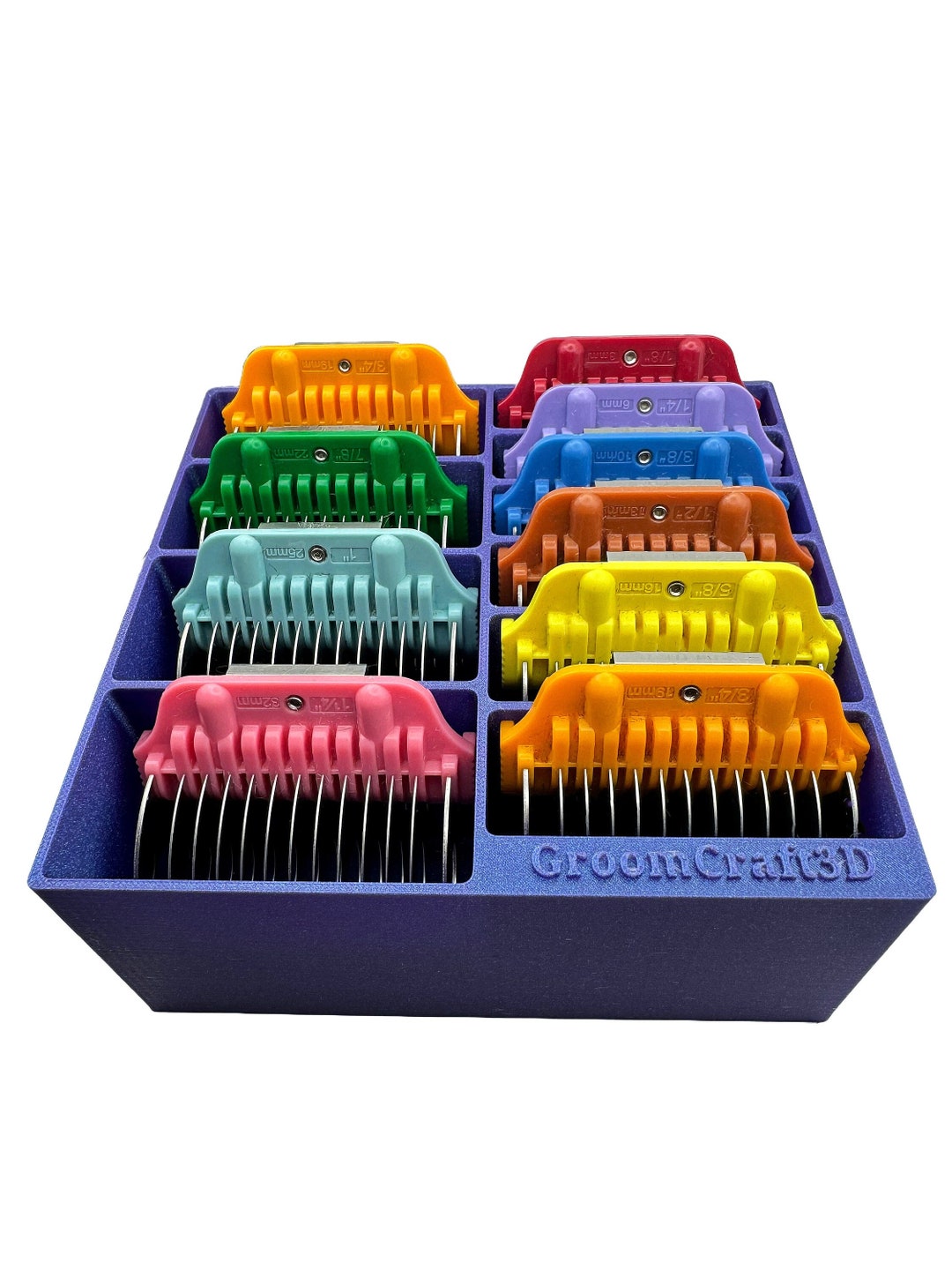 Clipper Comb Holder Case, Hair Clipper Organizer for Pets, Holds 10 ...