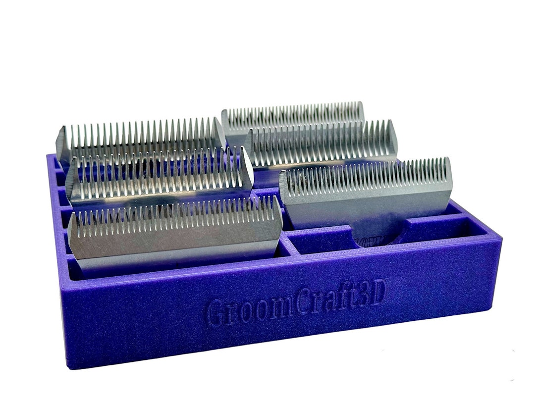 Wide Dog Clipper Blade Holder, Holds 12 Blades - Etsy