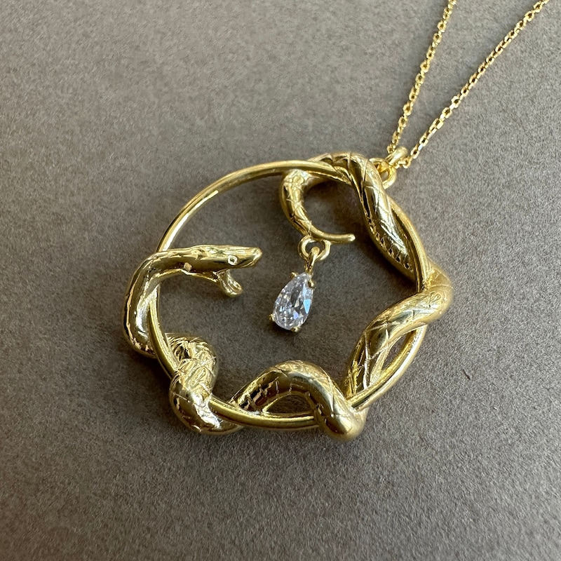 Snake Necklace - Etsy