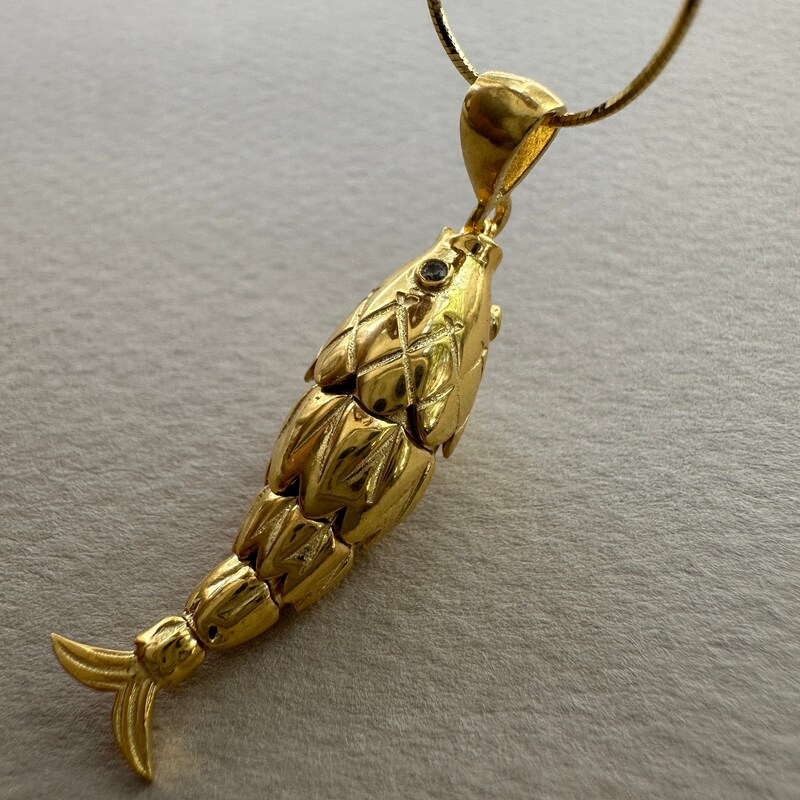 Fish Necklace - Etsy