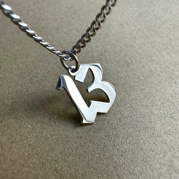 Number Necklace - Etsy