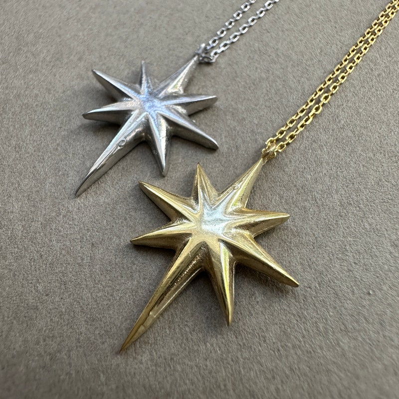 Star Necklace - Etsy