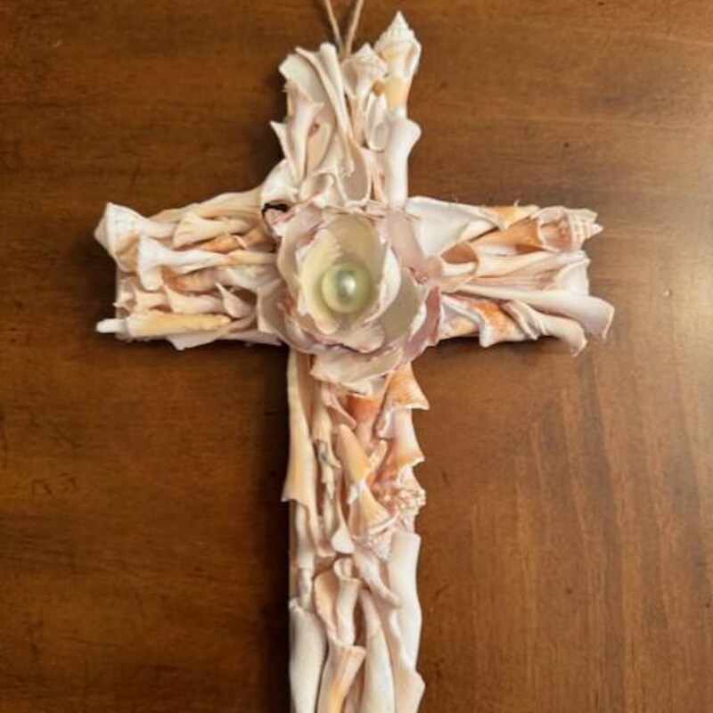 Seashell Cross - Etsy