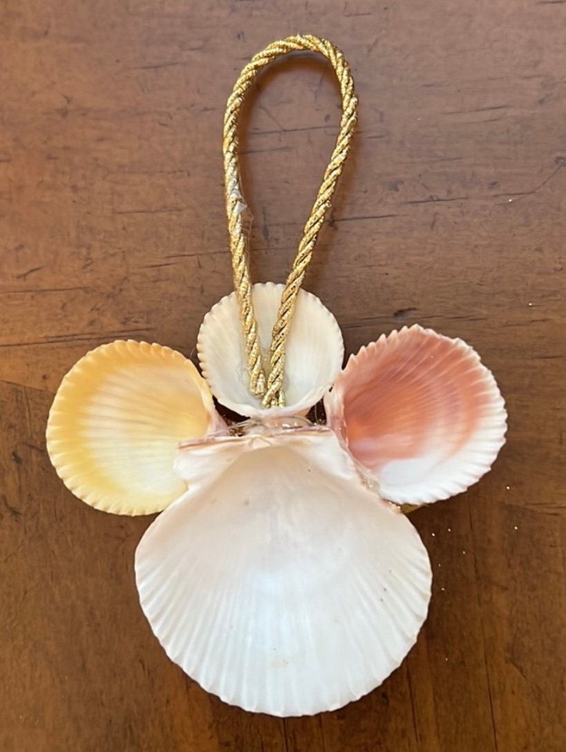 Sea Shell Angel Holiday Ornament - Etsy