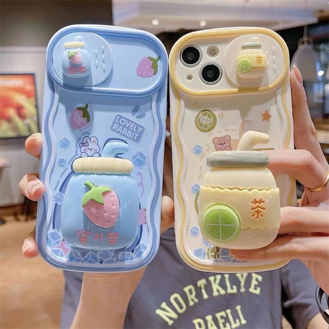Removable Camera Cover Phone Case/kawaii Phone Case/phone Case Decoden ...