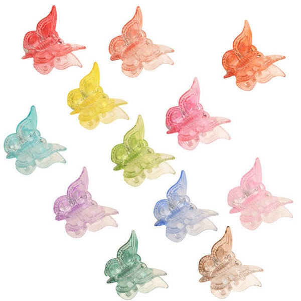 90s Butterfly Clips - Etsy