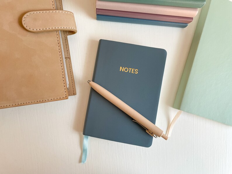 A6 Notebook Minimalist Portable Note-taking Notebook Lined - Etsy