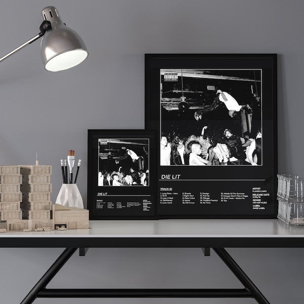 Die Lit Album Cover Poster - Etsy