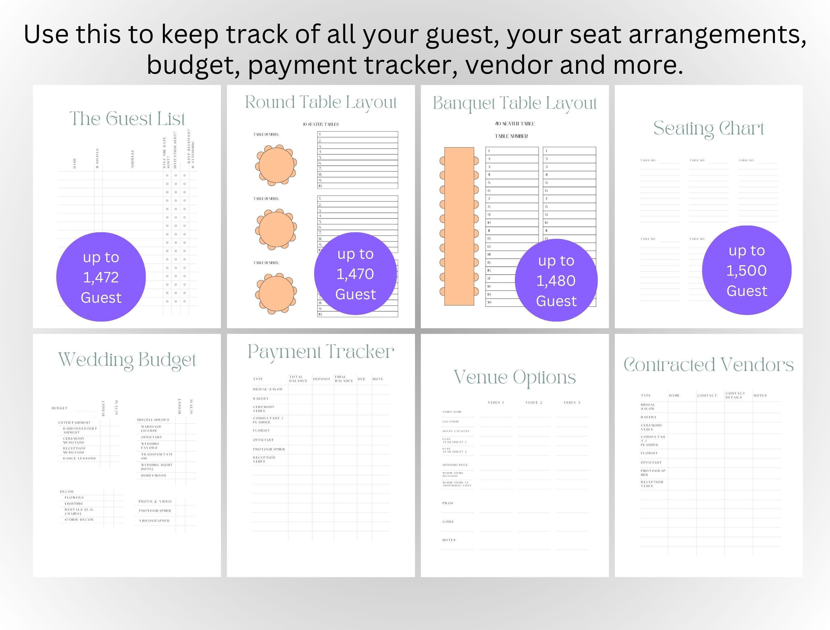 Ultimate Wedding Day Binder Template, Wedding Binder, Wedding ...