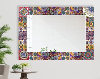 Real Glass Craft Mini Square Mirrors Rose Gold Mosaic Tiles - Etsy