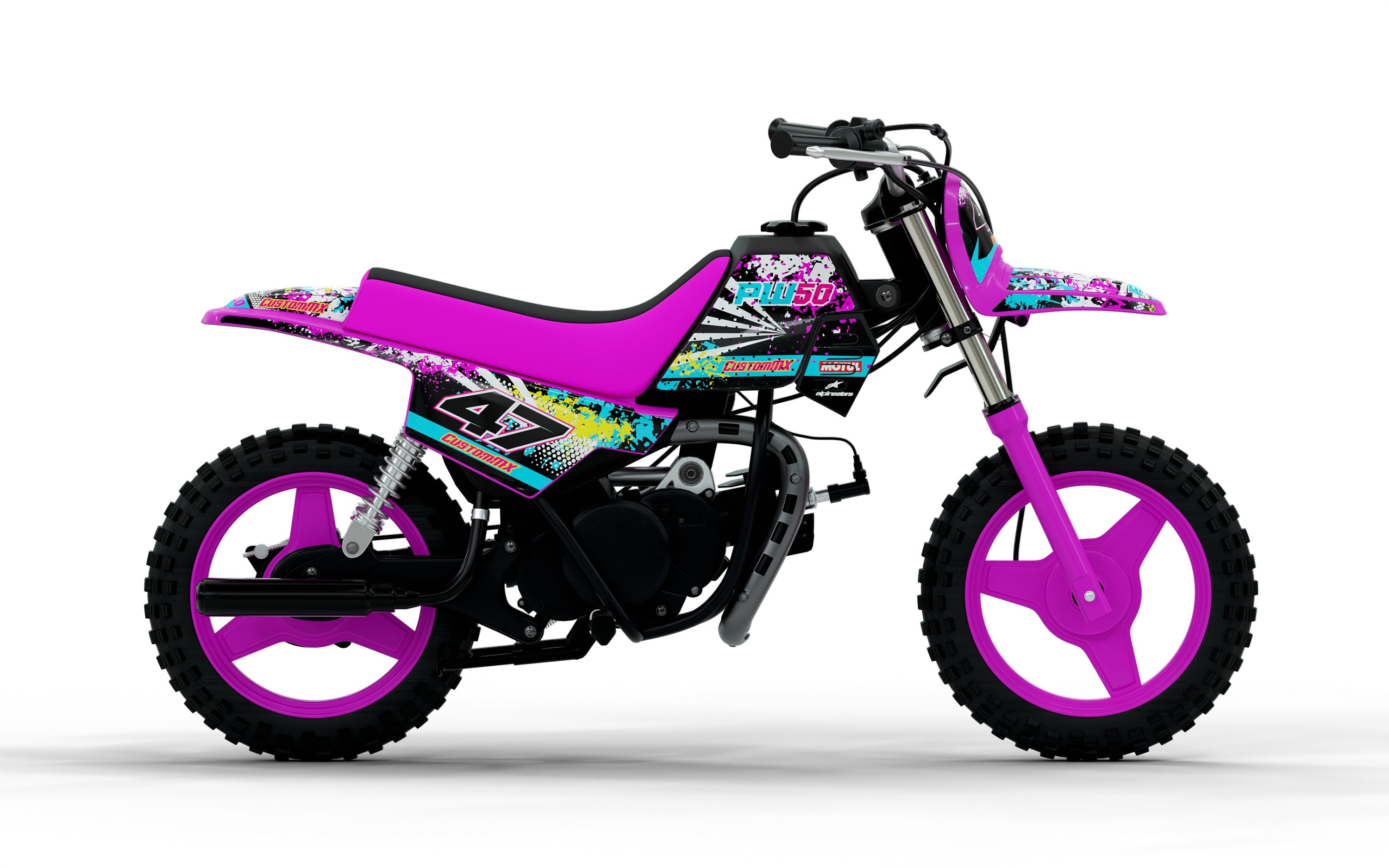 Custommx: Graphics Kit to Fit Yamaha PW50 / PW 50 Stickers - Etsy