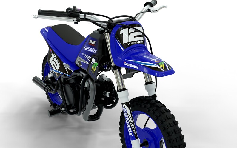 Custommx: Graphics Kit to Fit Yamaha PW50 / PW 50, Stickers, Decals ...
