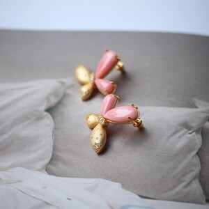 Unique Butterfly Pink Queen Conch Shell Earrings|pink Sea Shell Stud ...