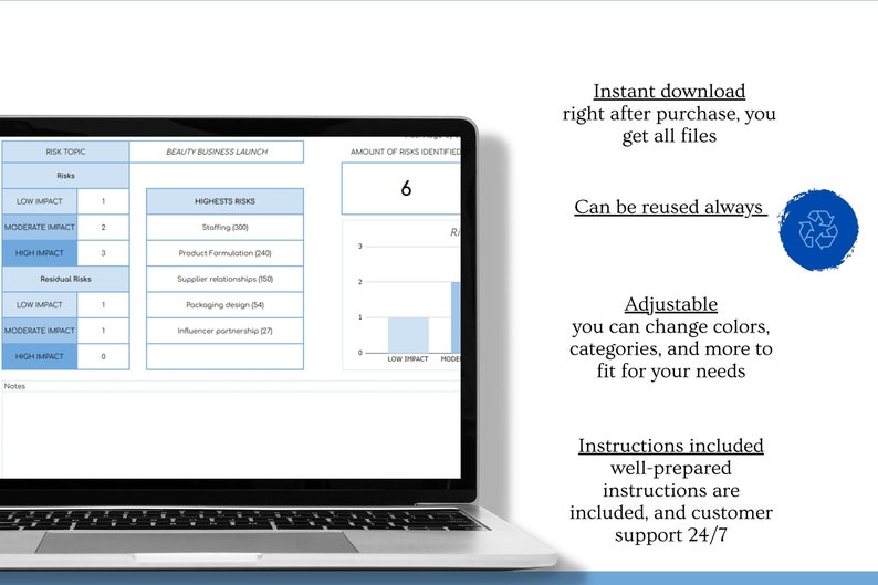 FMEA Risk Assessment Template ISO GMP Compliant Management Tool Process ...
