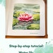 Water Lily Tutorial Step by Step Painting Downloadable PDF, Watercolour ...