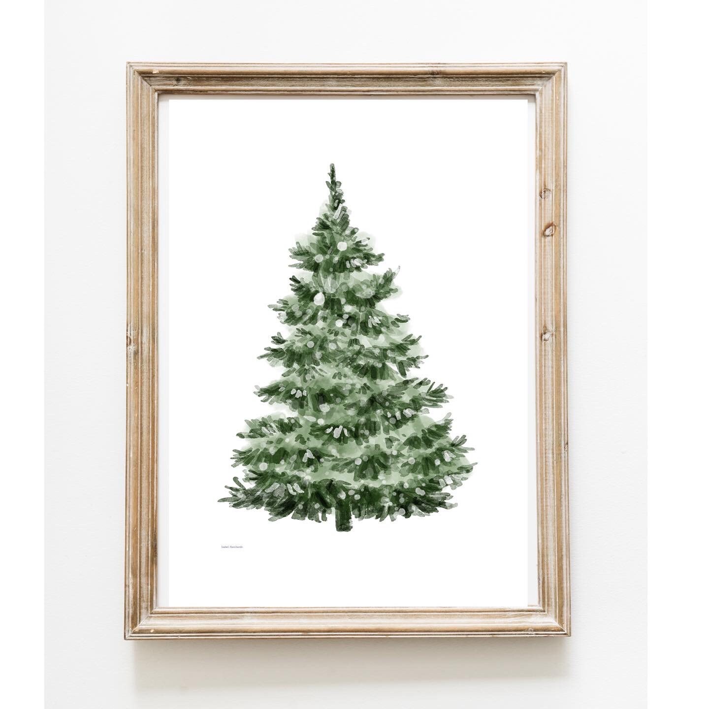 Winter Tree Print, Snowy Tree Printable Wall Art, Vintage Style ...
