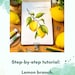 Lemons Tutorial Step by Step Painting Downloadable PDF, Beginner’s ...