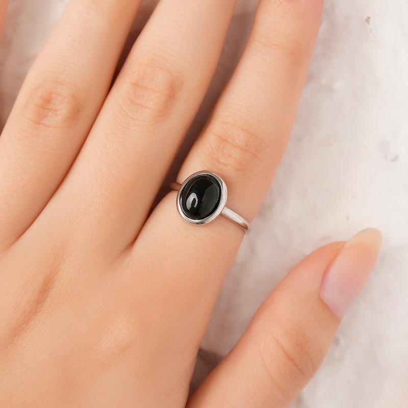 Black Onyx Ring - Etsy