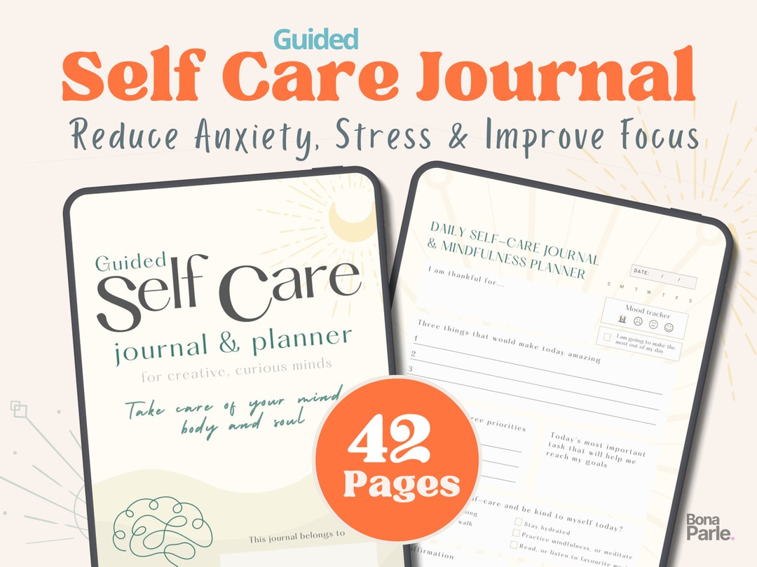 Planner Self Care Daily Journal Anxiety Journal Self Care Planner for ...